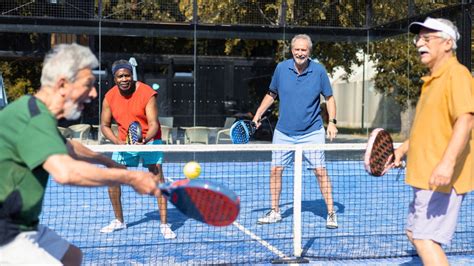 Older Adults Can Enjoy Health Benefits From Pickleball While Reducing Risks