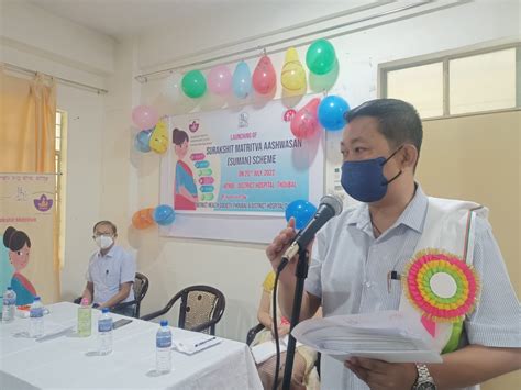 Surakshit Matritva Aashwasan Suman Launched At Manipurs Thoubal District