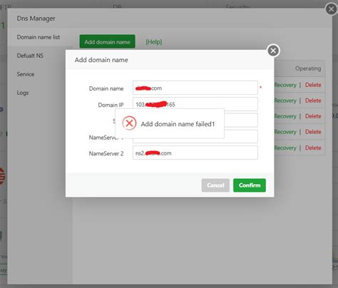 Does Dns Manager Have Limits Aapanel Free Hosting Control Panel One Click Lamplemp