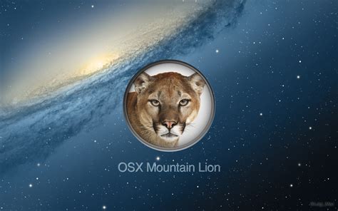 Osx Mountain Lion 1920 X 1200 By Luigi IMac On DeviantArt