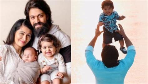 Yash And Radhika Pandit Celebrate Son Yatharvs 1st Birthday On A