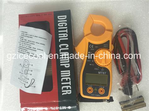 Cheap Price Pocket Size DC AC Multimeter Digital Clamp Meter Mt87