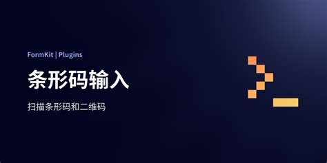 条形码输入 ⚡️ Formkit