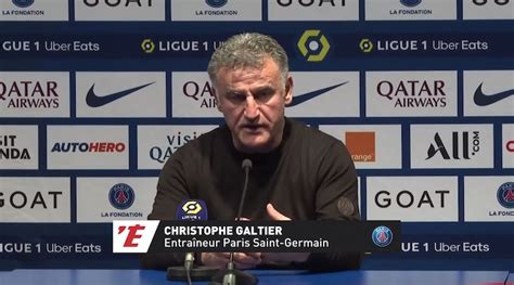 Scandale Galtier Le Coach Du Psg Conteste Avec La Plus Grande