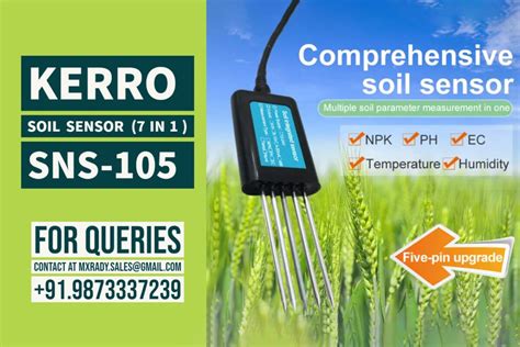 Soil NPK Sensor In Sensor Kerroscale