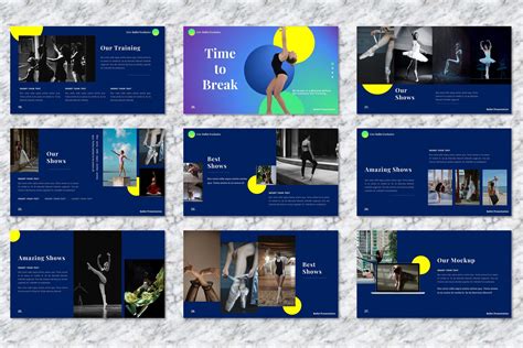 Belly Ballet Powerpoint Template By Yumnacreative Thehungryjpeg