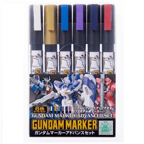 Gunze Sangyo Gundam Markers Advanced Marker Set Snmstuff Co Uk