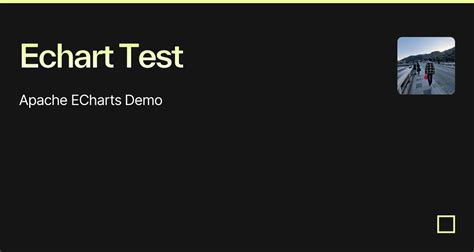 Echart Test Codesandbox