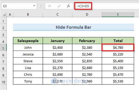 How To Hide Formula In Excel Without Protecting Sheet Methods