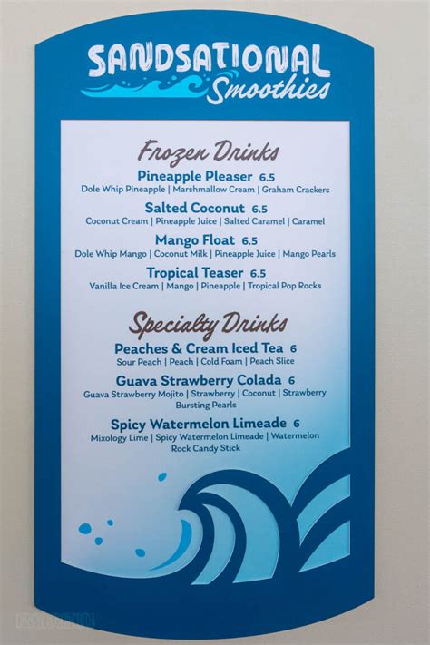 A Food and Beverage Tour of Disney Lookout Cay at Lighthouse Point • The Disney Cruise Line Blog