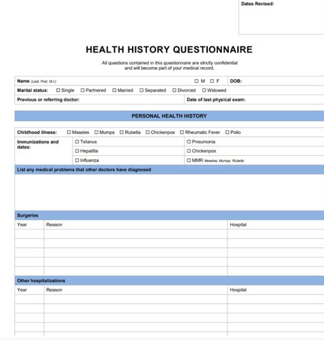 Nursing Report Template