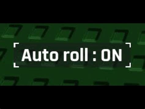 Unlocking Auto Roll In Sol S RNG Roblox YouTube