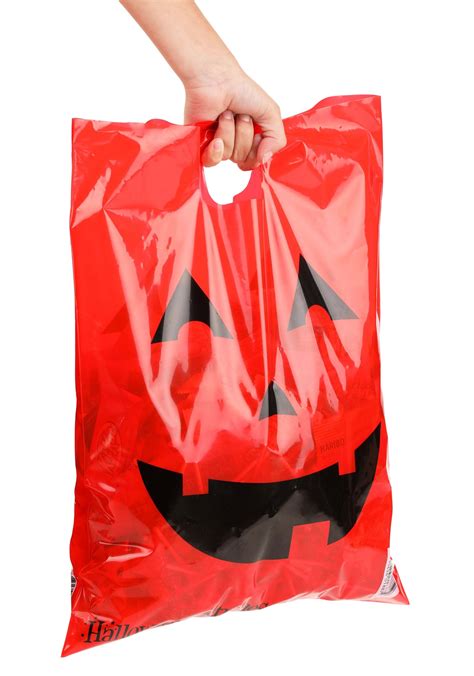 Halloween Pumpkin Trick Or Treat Bag