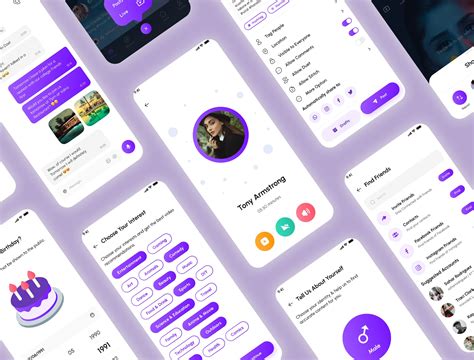 Socialsmart Social Media Mobile App Ui Kit Figma By Chiragvadukia