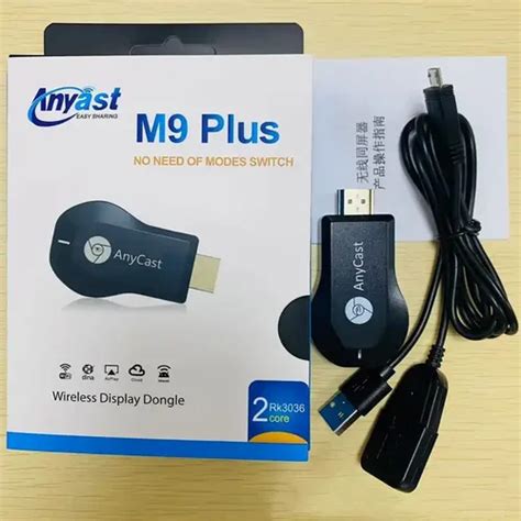 M9 Plus Wireless Wifi Display Dongle Receiver 1080p Miracast WIFI