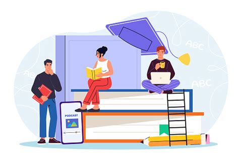 교과서 축제 책 더미에 앉아있는 남자와 여자 독서와 문학에 대한 사랑 교육 학습 및 훈련 교과서 또는 소설 평면 벡터 일러스트 레이 션 공부에 대한 스톡 벡터 아트 및 기타