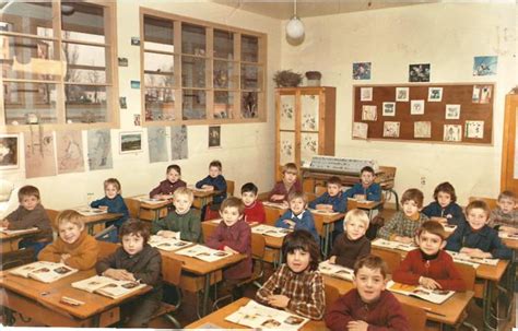 Photo De Classe Cp De 1971 Ecole Primaire Copains Davant