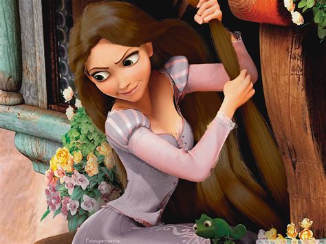 Brunette Rapunzel By Achurimon On Deviantart