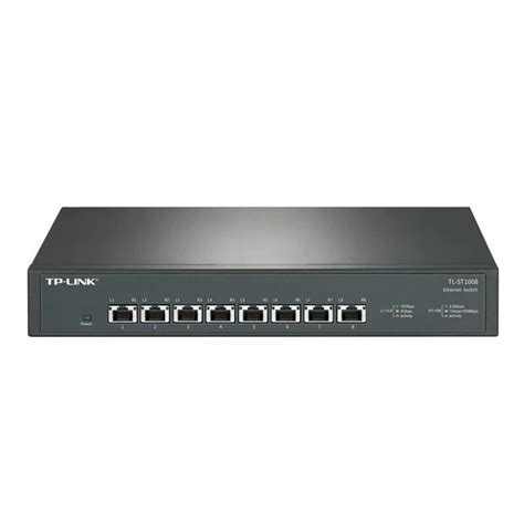 Tp Link Tl St1008 St2008 10gbe Switch 10 Gigabit Switch 10000mbps Core Lan 8 10gbps Rj45 Port