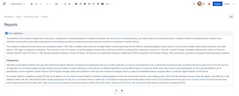 Terms Highlighter Macro Cloud