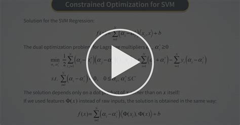 Svm The Kernel Trick Fundamentals Of Supervised Learning In Finance Coursera