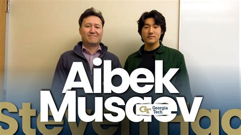 My Conversation With Georgia Tech Cs Professor The Aibek Musaev