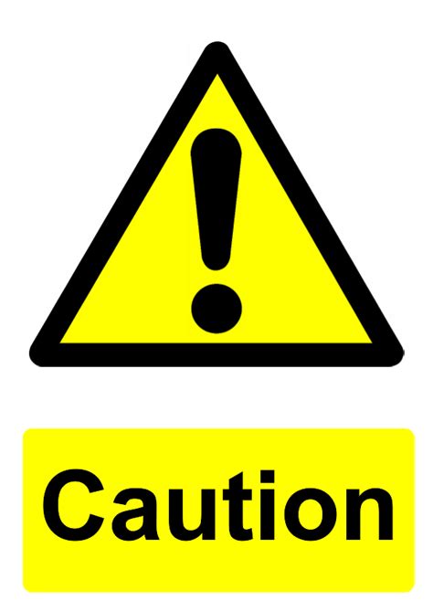 Free Signage Uk Printable Hazard Warning Signs