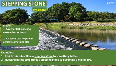 Dicas De Expressões Em Inglês Put Up With Tolerar Stepping Stone