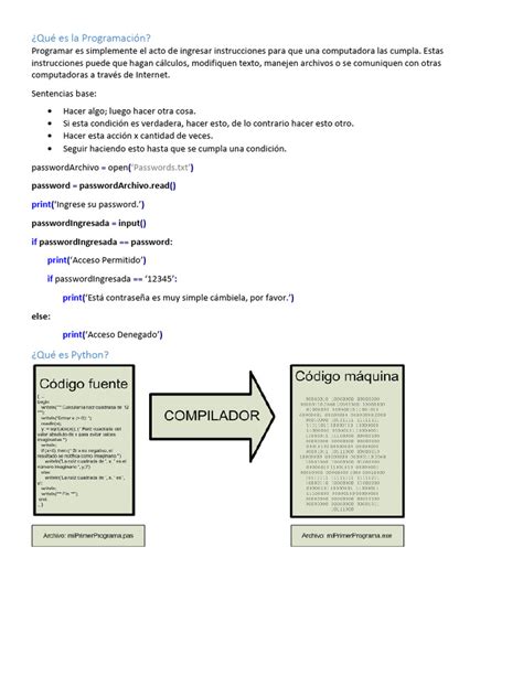 Elementos Básicos De Python2 Pdf Python Lenguaje De Programación