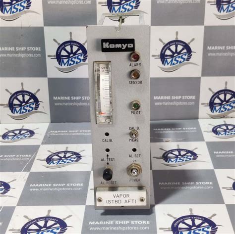Komyo Rikagaku Kogyo Stbd Aft Tem 65d Pcb Card Marine Ship Store