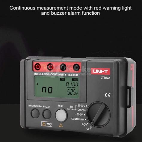 UT502A Testeur de résistance d isolement Dali KeyElectronics