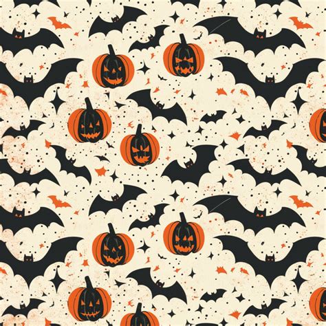 Vintage Halloween Seamless Pbr Textures Collection