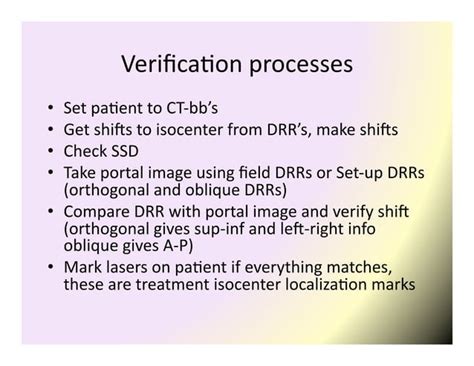 Radiotherapy Treatment Simulation Ppt