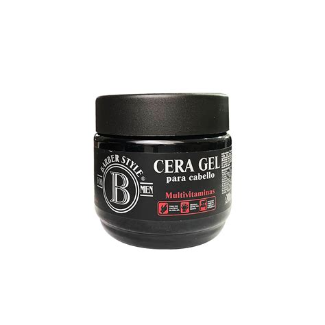Cera Gel Modeladora Mega Fuerte FOR B MEN BARBER STYLE Gloria Saltos