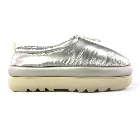 Ugg Maxi Heritage Braid Clog Silver