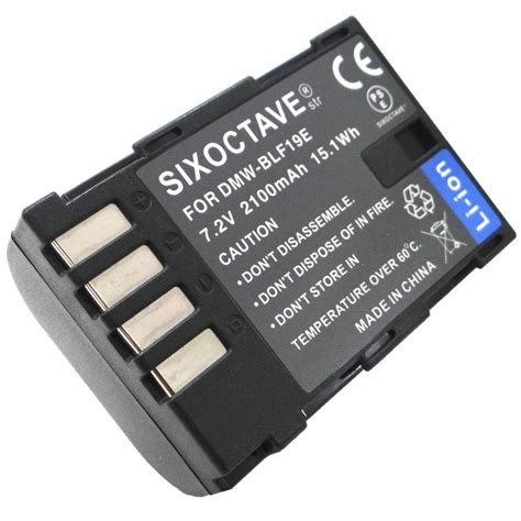 送料無料★sixoctave Dmw Blf19 互換バッテリーandデュアルチャネル バッテリーusbチャージャー Mr2b0967vgrzs