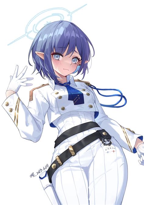 Aoi Blue Archive Drawn By Azema Danbooru