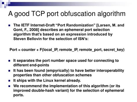 ppt results of a security assessment of common implementation