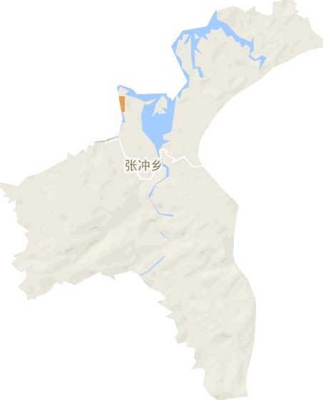张冲乡高清电子地图