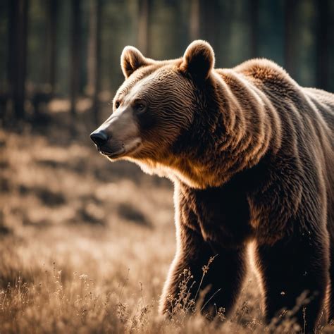Premium Photo Bear Generative Ai Illustrations