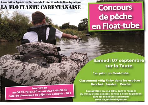 Concours De Pêche En Float Tube Sur La Taute Fédération De La Manche