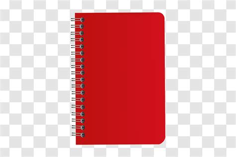 183 Red Notebook Isolated Graphic By Kzara Visual · Creative Fabrica