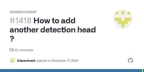 How To Add Another Detection Head Issue Ultralytics Yolov GitHub