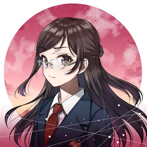 Safebooru Bangs Blue Jacket Brown Eyes Brown Hair Closed Mouth Clouds