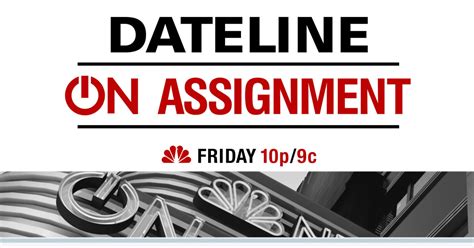 Preview Dateline On Assignment June 17