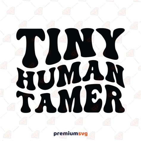 Tiny Human Tamer Svg Chaos Svg Instant Download Premiumsvg