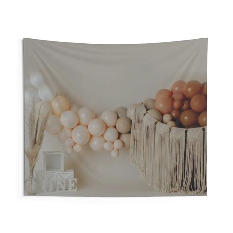 Boho Macrame Digital Backdrop Shannon Burke Photography