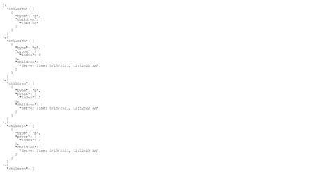 Streaming JSX JSON Codesandbox