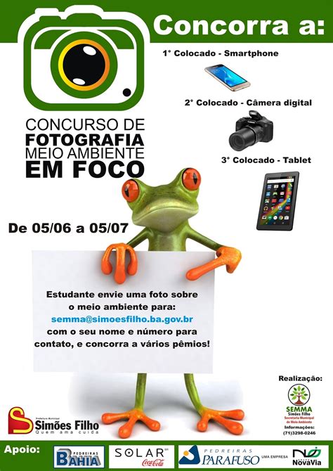 Semma Promove Concurso De Fotografia O Meio Ambiente Em Foco