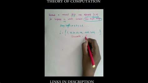 theory of computation construct minimal dfa alphabets {a b} language